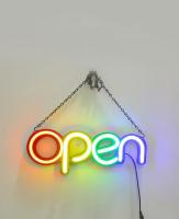 China Custom LED Neon Open Sign 1000mm x 340mm DC 12V for Wedding Party Decoration for sale