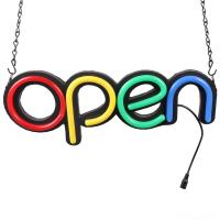 China Custom LED Neon Open Sign 1000mm x 340mm DC 12V for Wedding Party Decoration for sale