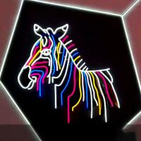 China Weather Resistant RGB LED Neon Sign 110V IP65 for Retail Store Display for sale