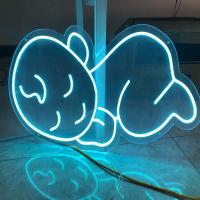 China Custom Size LED Flexible Neon Sign 110V AC 2700K for Interior Decoration Wall Decor for sale