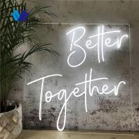 China IP65 LED Neon Lights for Party Wedding 110V Acrylic Lamp Body Customizable Happy Birthday Sign for sale