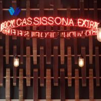China Hongsen Custom Roof Ceiling LED Neon Sign CE Certified 600x200mm for Office Home Decoration for sale