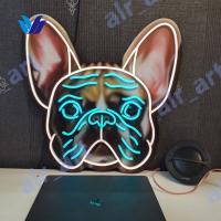 China HONGSEN IP65 Custom Acrylic Neon Lights 30000 Hours Lifespan CE Certified for Wedding Business Logo Wall Cars for sale