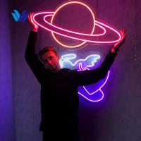 China HONGSEN Custom LED Neon Sign 1000mm x 340mm DC 12V for Holiday Decoration for sale