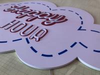 China Custom LED Neon Sign Acrylic Panel Light Box 12V 6000K for Holiday Decoration Advertising for sale