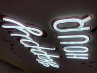 China Custom LED Neon Sign Acrylic Panel Light Box 12V 6000K for Holiday Decoration Advertising for sale
