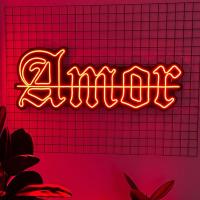 China Customizable Large Scale LED Neon Sign 110V IP65 for Coffee Shop Wedding Party for sale