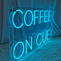 China Customizable LED Neon Sign IP65 PVC Shatterproof 110V for Store Wall Decoration for sale