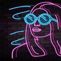 China Custom Colorful Art Deco LED Neon Sign 110V IP65 for Home Bar Wall Decoration for sale