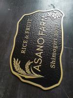 China Custom 3D Brass Plaque Cast Bronze Memorial Wall Plaque Nature Scene Home Office Decoration for sale