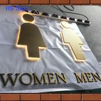 China Custom Antique Bronze 3D Embossed Metal Plaque Wall Sign for Home Office Decoration for sale