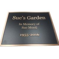 China Custom Cast Bronze Memorial Plaque with Engraved Photo Relief for Outdoor Grave Use 12x18 Inch for sale