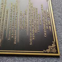 China Custom Bronze Memorial Plaque 3D Relief Engraving Grave Marker Metal Garden Sign ODM OEM for sale