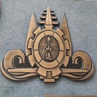 China Custom Brass Nameplate for Laser Engraving Wall Plaques Decorative Etched Gold Signage 10x5cm for sale