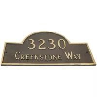 China Custom Shape Outdoor Metal 3D Business Sign Plaque for Store Front Office Door for sale