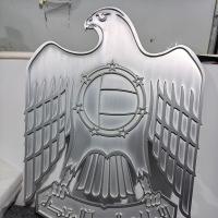 China Custom Brass Aluminum Carved Plaque Sign for Business Trophy Customizable Size for sale