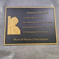 China Custom Aluminum Brass Carved Plaque Sign for Business Street 3D Relief Engraving for sale