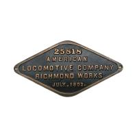 China Custom Brass Metal Plaque Sign Rust-Proof Weather-Resistant for Art Deco Hotel Room Number Plate for sale