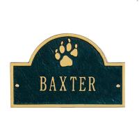 China Custom Engraved Metal Plaque Brass Aluminum Sign for Green Buildings 2 Year Warranty for sale