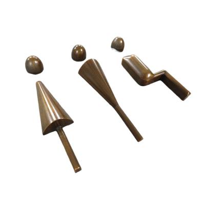 China Custom Brass Door Plate Sign Bathroom Toilet Sticker Signage 2mm Thick for sale