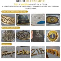 China Custom Brass Door Plate Sign Bathroom Toilet Sticker Signage 2mm Thick for sale