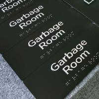China Custom Brass Aluminum Metal Plaque Signage for Indoor Outdoor Wall Wayfinding with UV Printing for sale