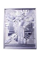 China Custom Aluminum Brass Metal Plaque with 3D Relief Painted Finish for Hotel Signage for sale