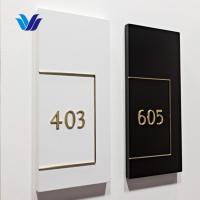 China Hongsen Custom Metal LED Letter Yard Sign Road Traffic Sign 6000K 30000Hrs for sale