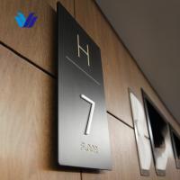 China Hongsen Custom Metal LED Letter Yard Sign Road Traffic Sign 6000K 30000Hrs for sale