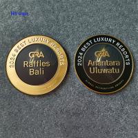 China Custom Brass Metal CNC Carved Die Cutting Printing Plaque Medal Commemorative with Custom Color 3mm 8mm for sale