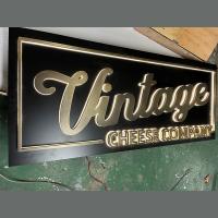 China Stainless Steel 3D LED Backlit Sign IP65 Waterproof Customizable Business Signboard DC 12V for sale