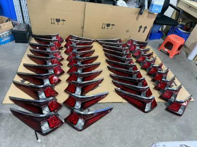 China Genuine Used 2018-2024 Lexus ES300 / ES350 / ES250 Rear Tail Light Assembly Set of 4 (Left Outer + Left Inner + Right Outer + Right Inner) for sale