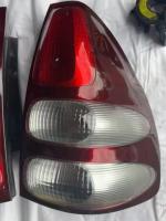 China Genuine Used 2003-2010 Toyota Land Cruiser Prado (LC120) Rear Tail Light Assembly – Set of 2 (Left + Right) for sale