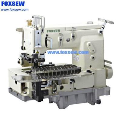 China 12-needle Flat-bed Double Chain Stitch Sewing Machine (tuck fabric seaming) FX1412PTV for sale