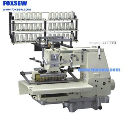 China Industrial Smocking Sewing Machine FX1033 for Shirring Fabric 12 Needles for sale