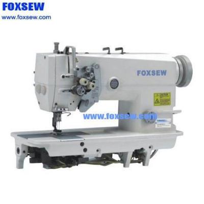 China Industrial Split Needle Bar Double Needle Lockstitch Sewing Machine FX845 7mm for sale