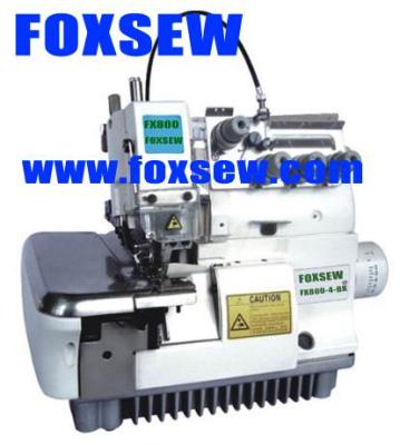 China Industrial Back Latching Overlock Sewing Machine FX800-4-BK 4 Thread 8000 Stitches/min for sale