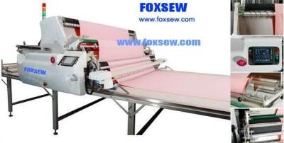 China Automatic Spreading Machine FX-Y6 for Knit and Woven Fabrics 2.4m Width for sale