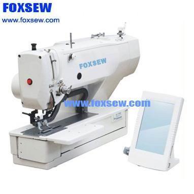 China Direct Drive Computer Controlled Lockstitch Button Holing Sewing Machine FX1790 2500rpm for sale