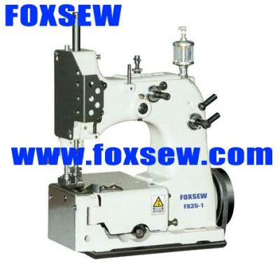 China Double-Thread Container Bag Making Machine FX35-1 35mm Thread Pitch 1-2 Bags per Cycle for sale
