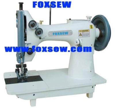 China Double Needle Top and Bottom Feed Lockstitch Moccasin Machine FX1810 Extra Heavy Duty 8mm for sale