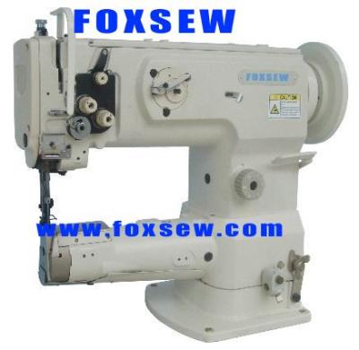 China Single Needle Unison Feed Cylinder Bed Sewing Machine Large Hook for sale