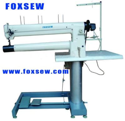 China Long Arm Double Needle Cylinder Bed Unison Feed Extra Heavy Duty Machine for sale