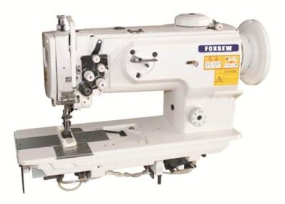 China Double Needle Walking Foot Unison Feed Lockstitch Machine with Vertical-Axis Large Hook for sale