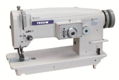 China Flat Bed Zigzag Sewing Machine FX2153 Top Bottom Feed Large Hook 7mm Stitch Length for sale