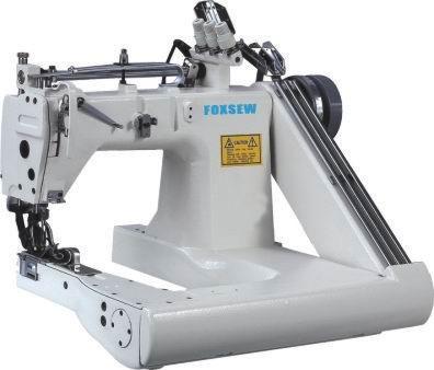 China Industrial Three Needle Feed-off-the-Arm Sewing Machine FX9280-PL with Internal Puller for sale
