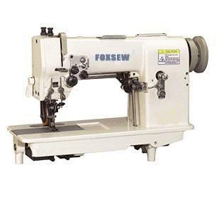 China Industrial Double Needle Hemstitch Picoting Sewing Machine FX1723 with Puller 6mm Stitch Length for sale