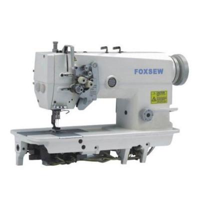 China Industrial Split Needle Bar Double Needle Lockstitch Sewing Machine FX845 7mm for sale