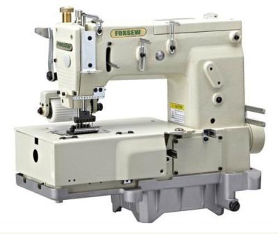 China Industrial 6-Needle Flat Bed Double Chain Stitch Sewing Machine 1400 RPM FX1406P for sale