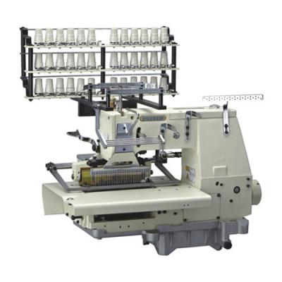China Industrial Smocking Sewing Machine FX1033 for Shirring Fabric 12 Needles for sale